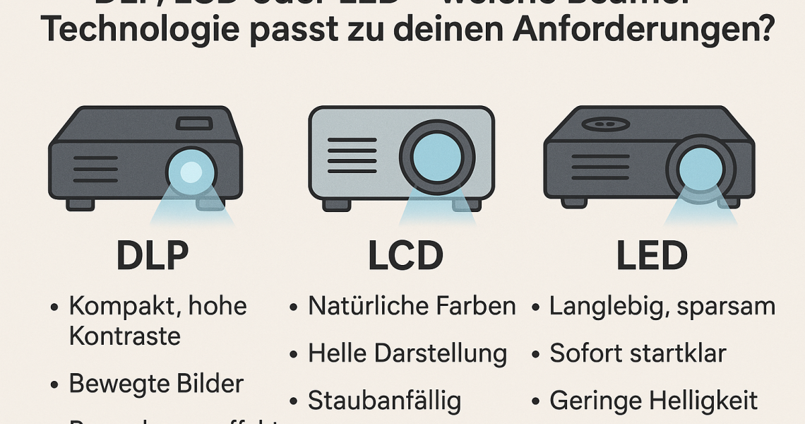 Beamer-Auflösung erklärt: Was bringen 4K, Full HD & WXGA wirklich?